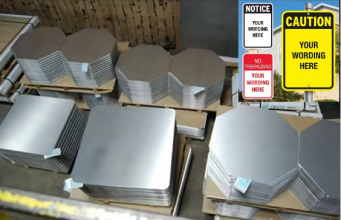 Aluminum Rectangle Traffic Sign Blanks Sheet-Henan Mingtai Al. Co., Ltd.